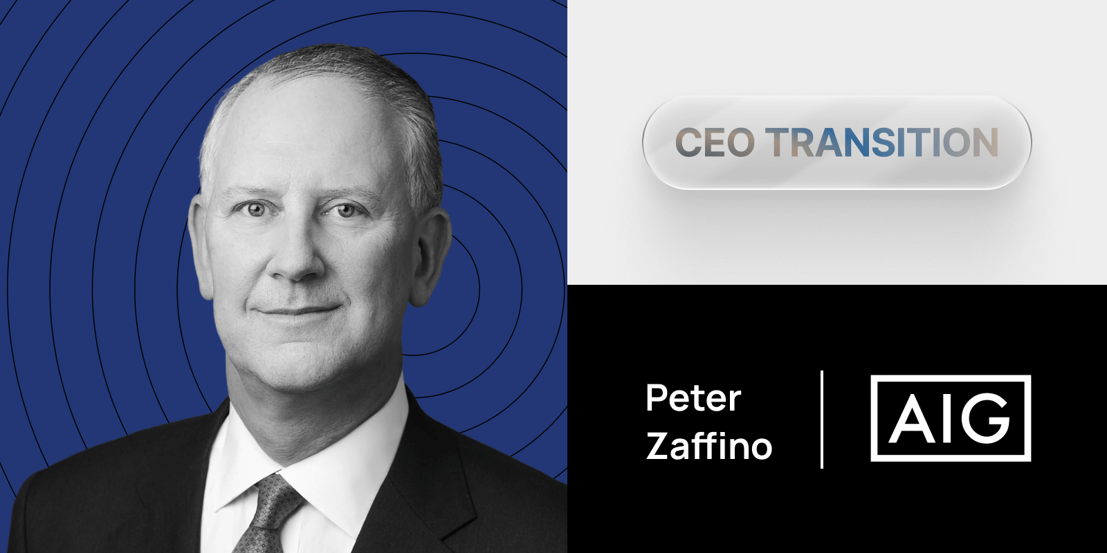 AIG CEO Transition Highlights Zaffino’s $174.5 Million in Realized Pay ...