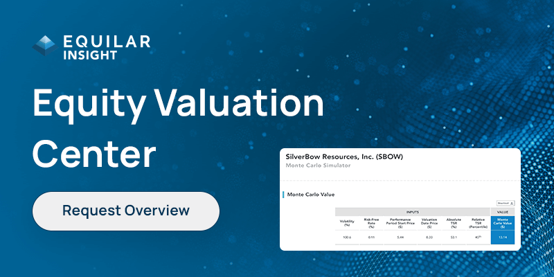 Equilar | Equity Valuation Overview Request