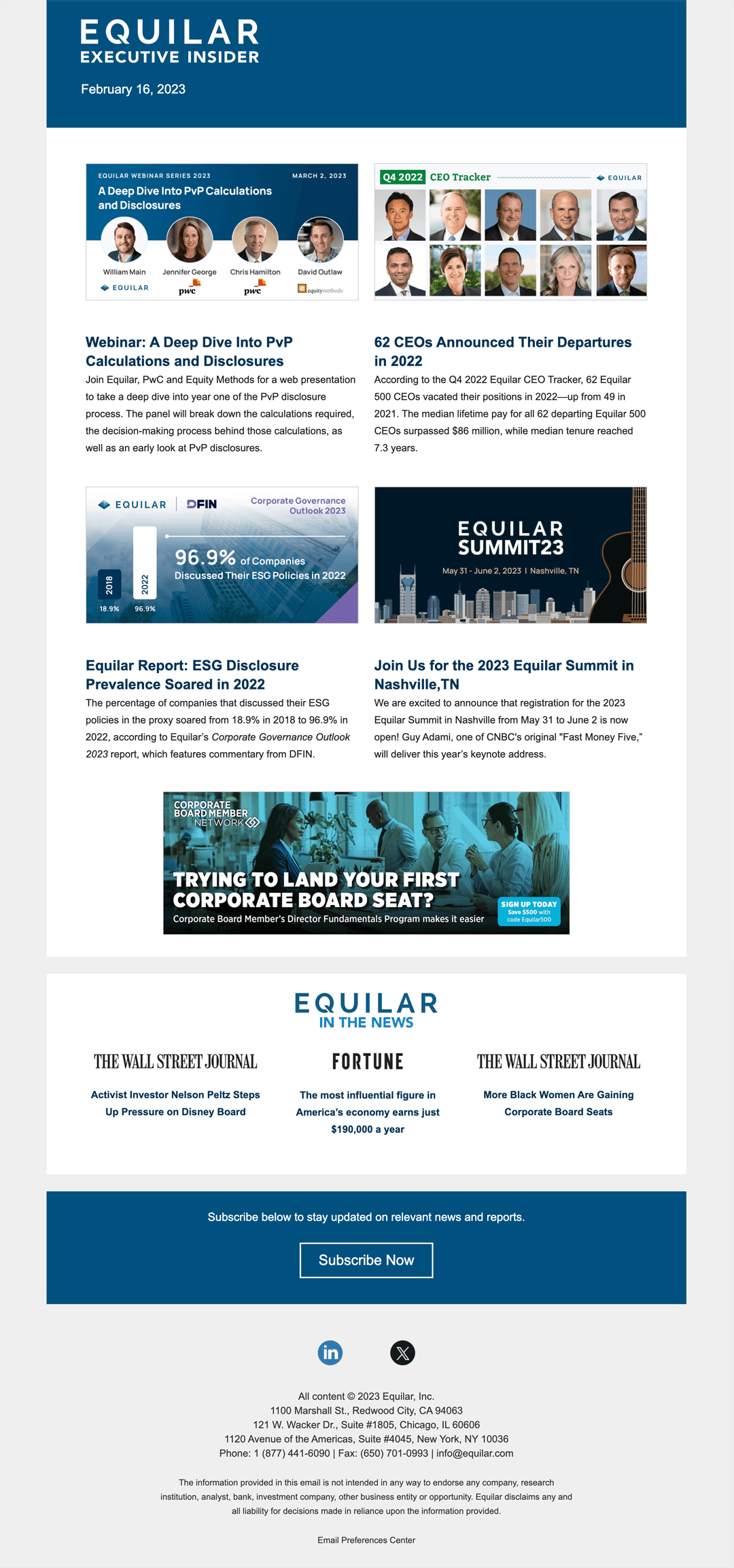 Equilar | The Trusted Source for Executive Intelligence
