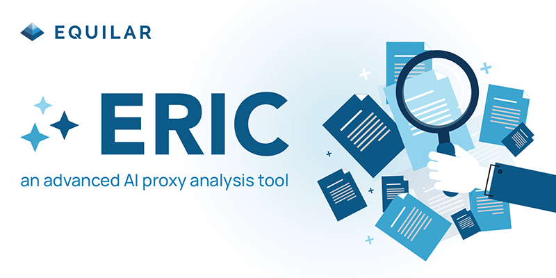 Equilar | Equilar Introduces ERIC, an AI-Powered Proxy Analysis Tool